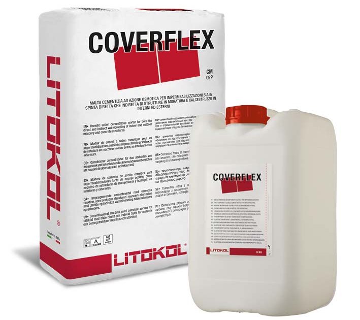 Coverflex: Two-component waterproofing systems | Litokol